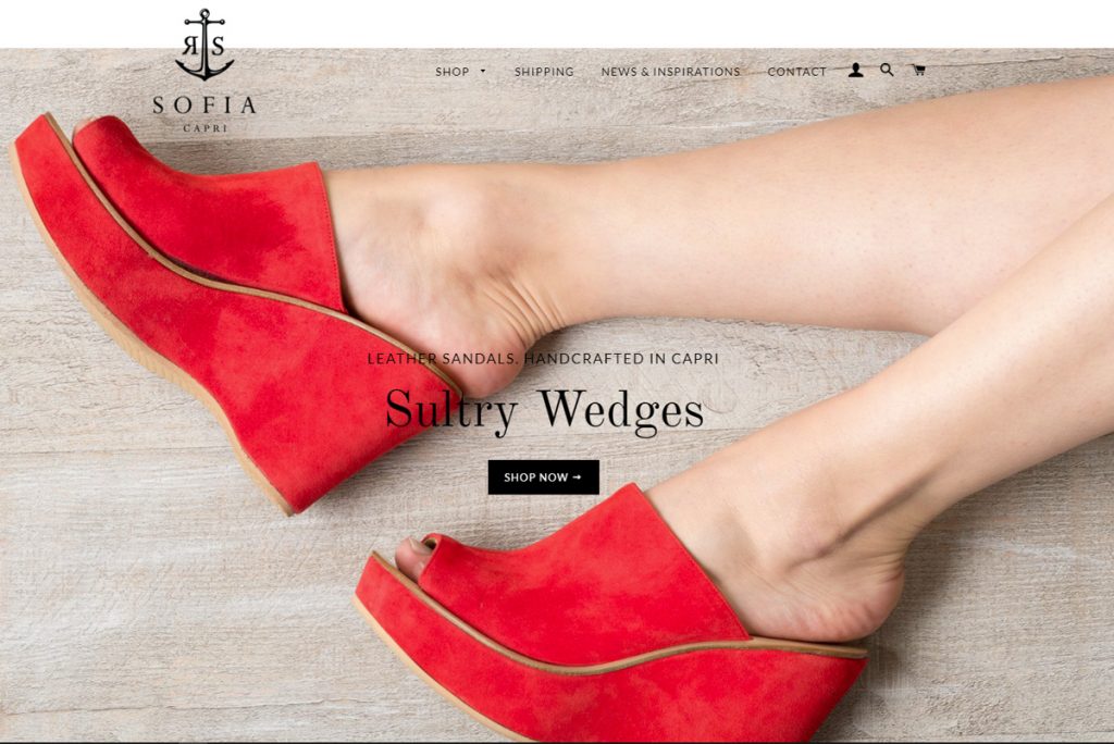 Sofia Capri Sandals - Simone Biffi